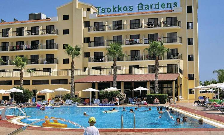 Tsokkos Gardens Apartments Kypr Protaras | New Travel.cz